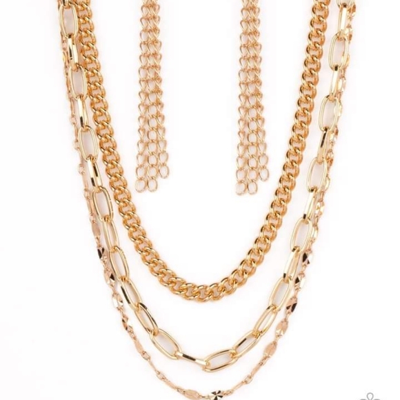 Jewelry | 3 Layer Gold Necklace | Poshmark